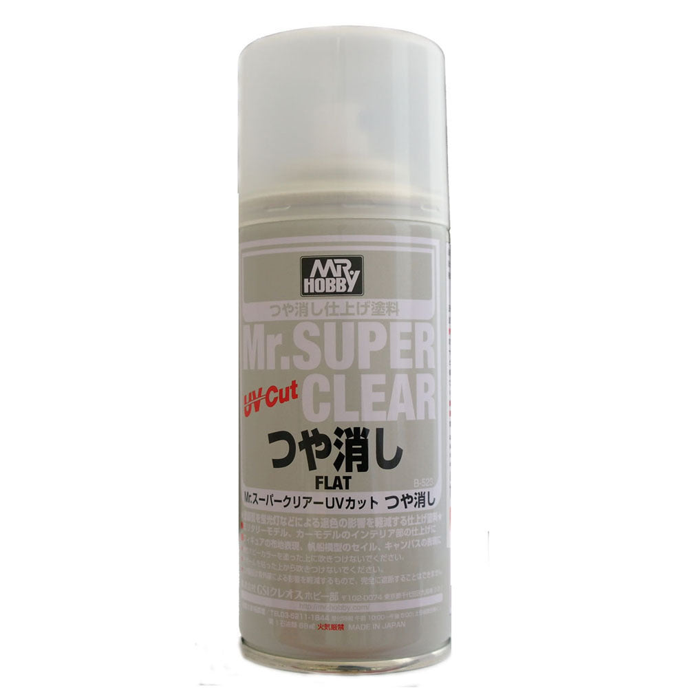 Mr Super Clear UV Cut Flat Spray – MegaCulture