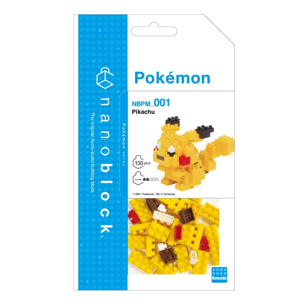Pokemon NANOBLOCK - Pikachu – MegaCulture