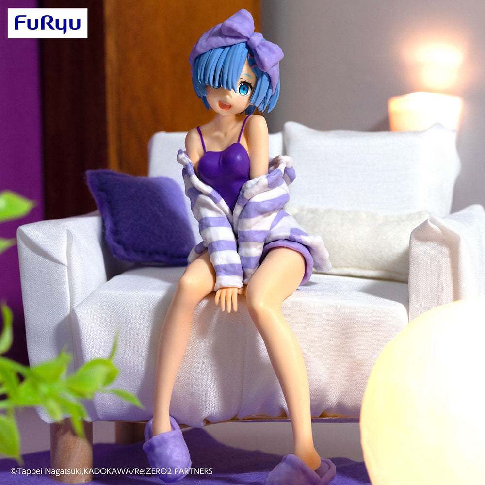 Re:Zero NOODLE STOPPER FIGURE - Rem (Purple Room Wear) – MegaCulture