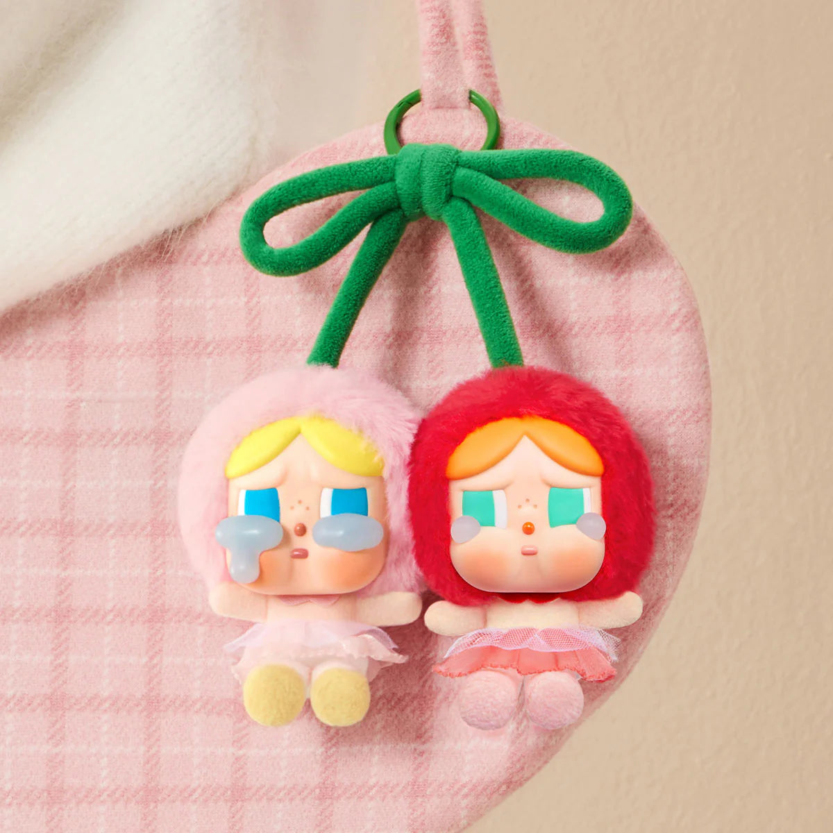 Crybaby: CRYING FOR LOVE VINYL FACE PLUSH KEYCHAIN - Love You Cherry M ...