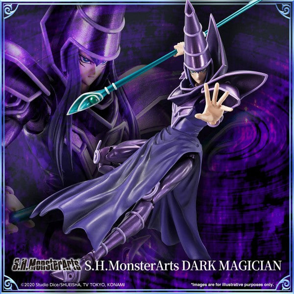 Yu-Gi-Oh! S.H.MONSTERARTS - Dark Magician – MegaCulture