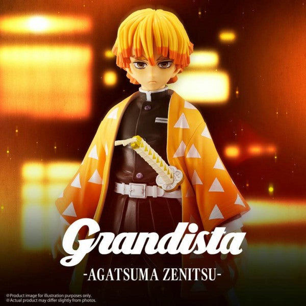 Demon Slayer: GRANDISTA FIGURE - Zenitsu Agatsuma (Vol 2 Ver A ...
