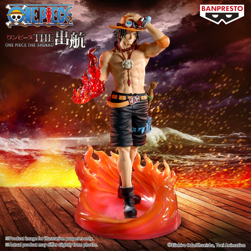 PRE ORDER One Piece: THE SHUKKO LOGIA FIGURE - Portgas D. Ace – MegaCulture