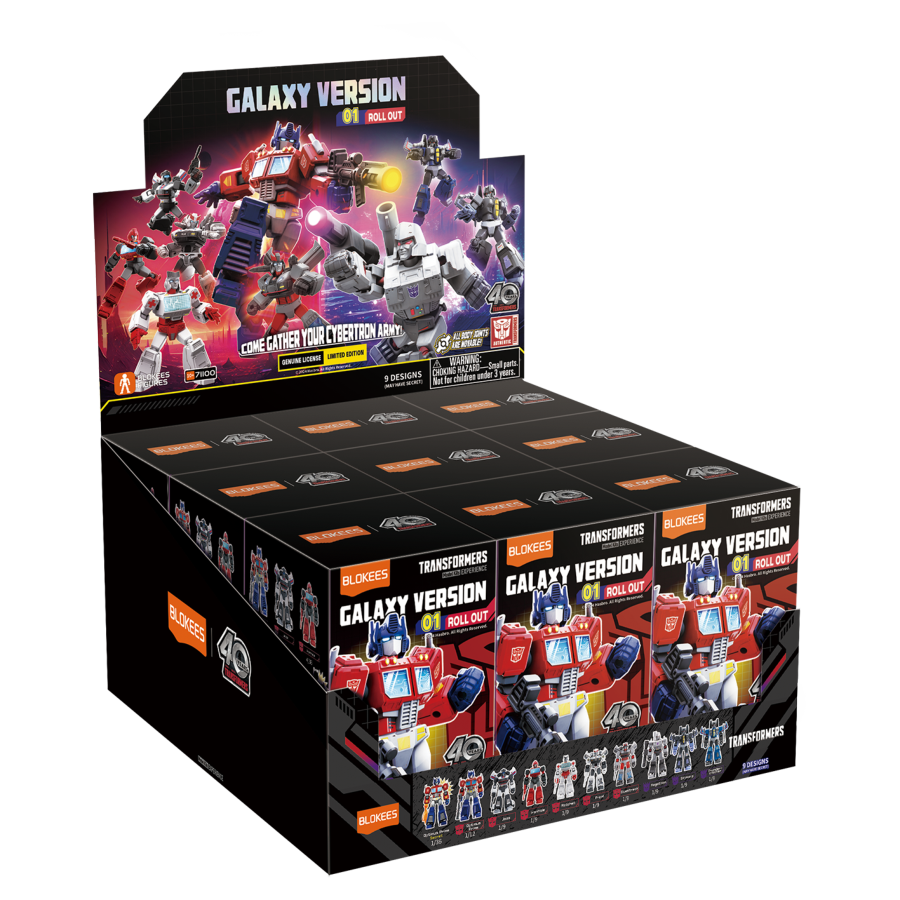 Transformers - "Roll Out" Galaxy Version 01 Blind Box – MegaCulture