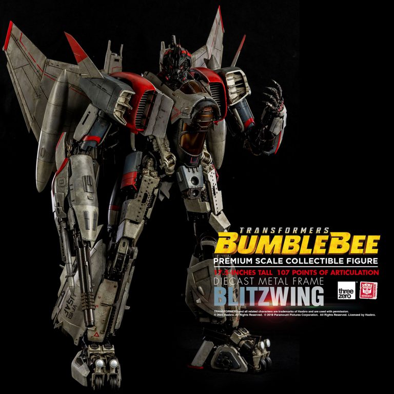 Threezero Transformers: Bumblebee Premium Blitzwing Figure (Reissue ...