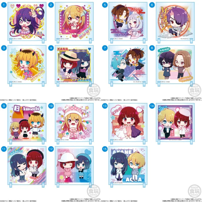 Oshi No Ko: ACRYLIC STANDEE - Chibi Characril Oshinoko 2 – MegaCulture