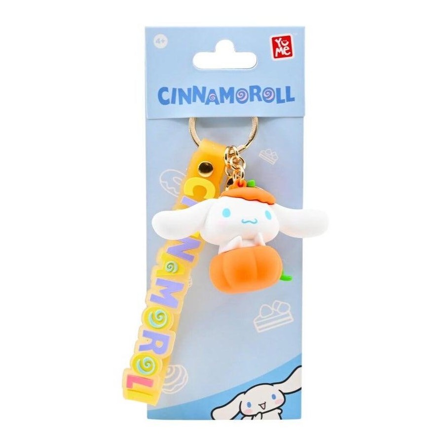 Cinnamoroll Four Seasons Pumpkin Keychain with Hand Strap – MegaCulture