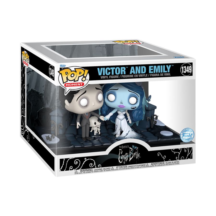 Corpse Bride - Victor and Emily Pop! Vinyl Moment US Exclusive [RS ...