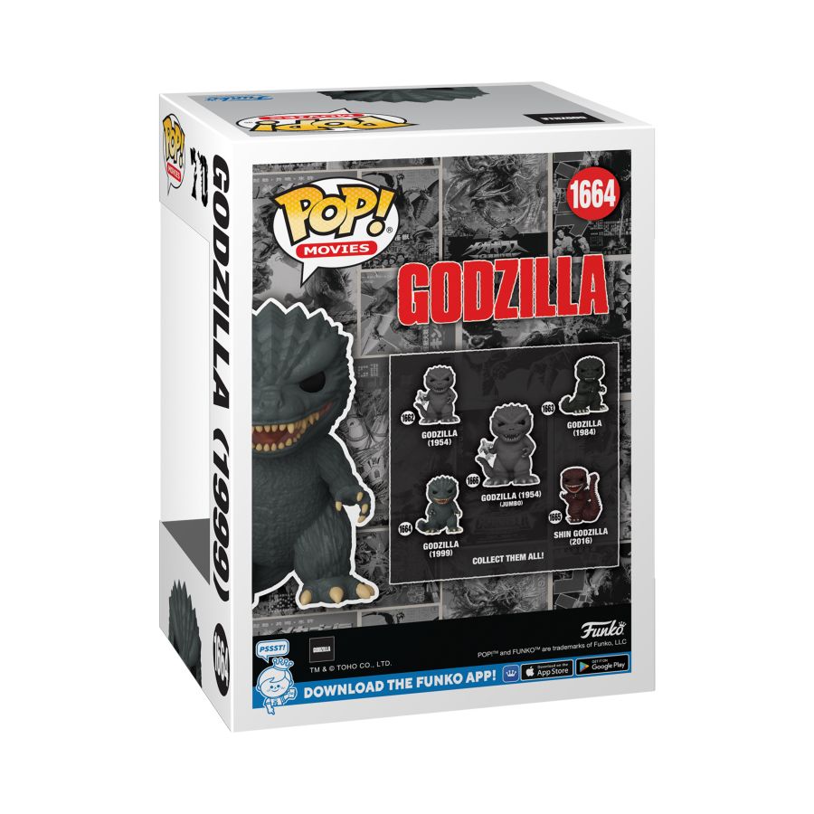 Godzilla: 70th Anniversary: POP VINYL - Godzilla (1999) – MegaCulture