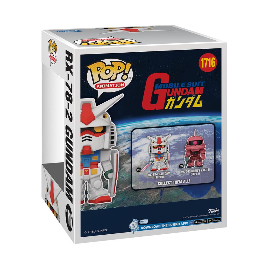 Mobile Suit Gundam - RX-78-2 Gundam 6" Pop! Vinyl – MegaCulture
