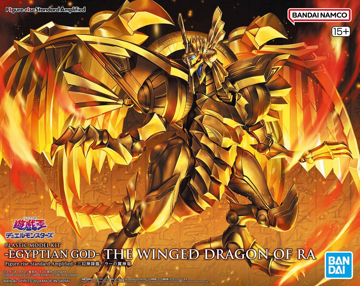 Yu-Gi-Oh: FIGURE-RISE STANDARD AMPLIPHIED MODEL KIT - Egyptian god The ...