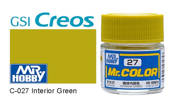 Mr Color: C27 - Semi Gloss Interior Green – MegaCulture