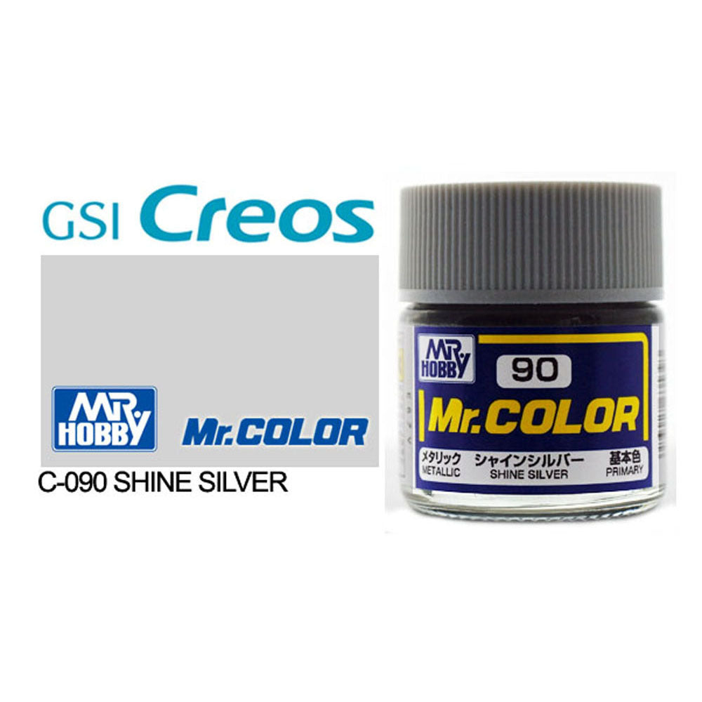 Mr Color: C90 - Metallic Shine Silver – MegaCulture