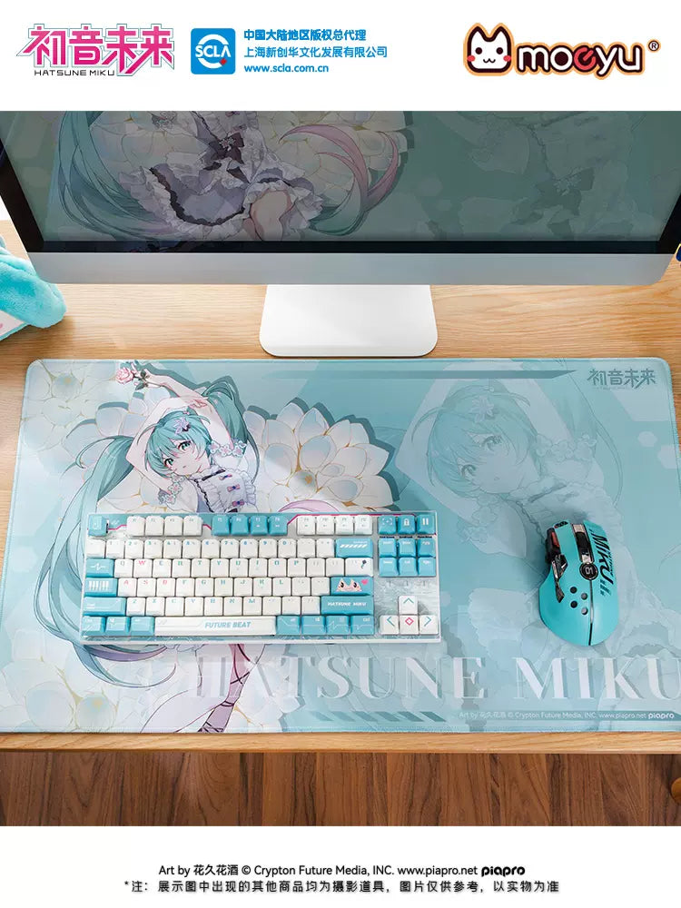 Moeyu Hatsune Miku XL Size Desk/Mouse Pad - 39 Flower Theme – MegaCulture