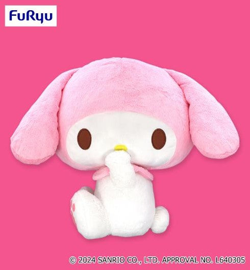 My Melody Super Super Big Plush Toy - Turning Around - "My Melody ...