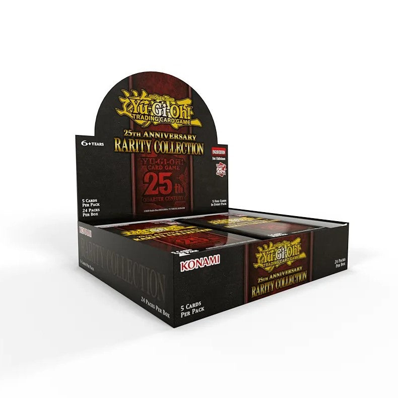 YU-GI-OH 25TH ANNIVERSARY RARITY COLLECTION BOOSTER BOX (24) – MegaCulture