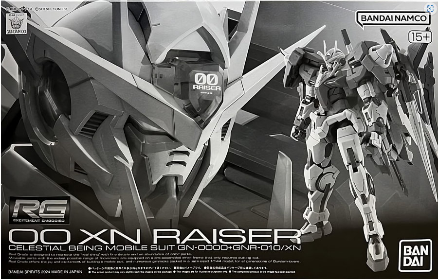 RG 00 XN Raiser Premium Bandai Limited – MegaCulture