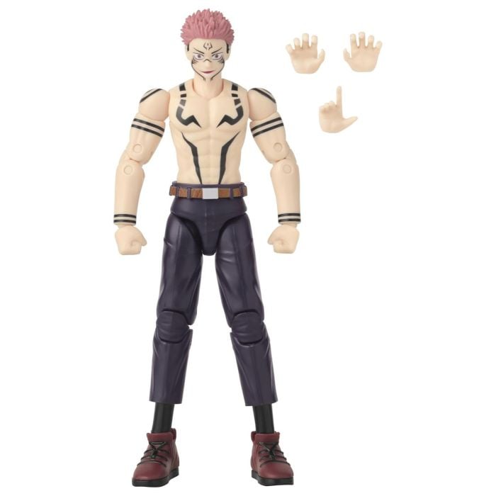Jujutsu Kaisen: ANIME HEROES ACTION FIGURE - Sukuna (Uniform Ver ...