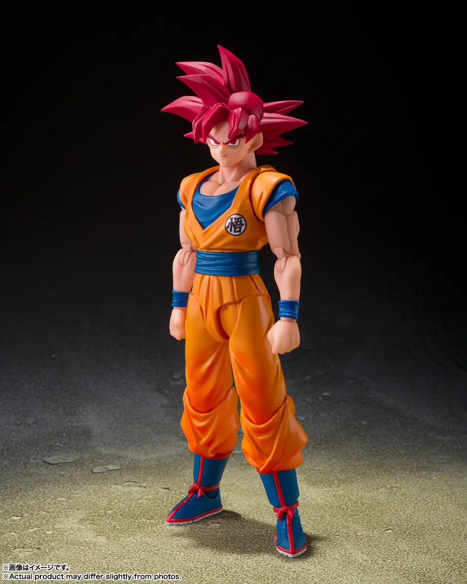 PRE ORDER Dragon Ball Super: S.H.FIGUARTS - Super Saiyan God Son Goku ...