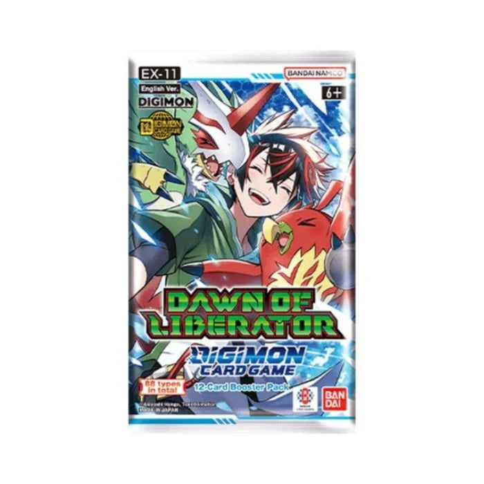 Digimon Card Game Dawn of Liberator Ex-11 Extra Booster Pack – MegaCulture