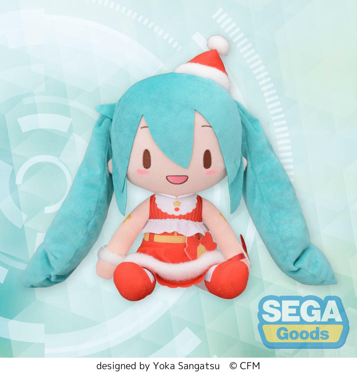 Vocaloid: FUWAPETIT PLUSH (L) - Hatsune Miku Christmas 2023 – MegaCulture
