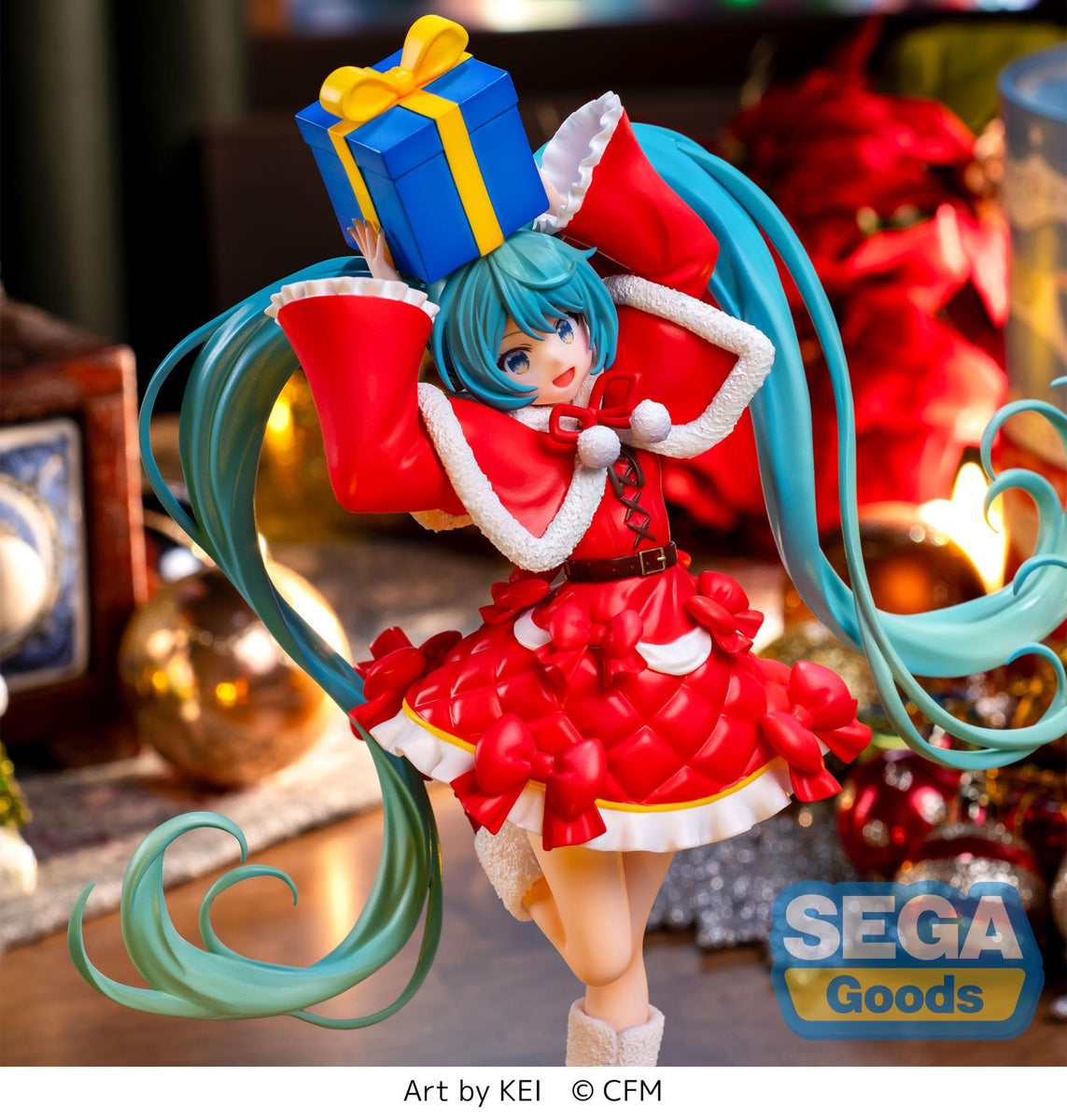 Hatsune Miku: LUMINASTA FIGURE - Christmas Miku 2024 – MegaCulture