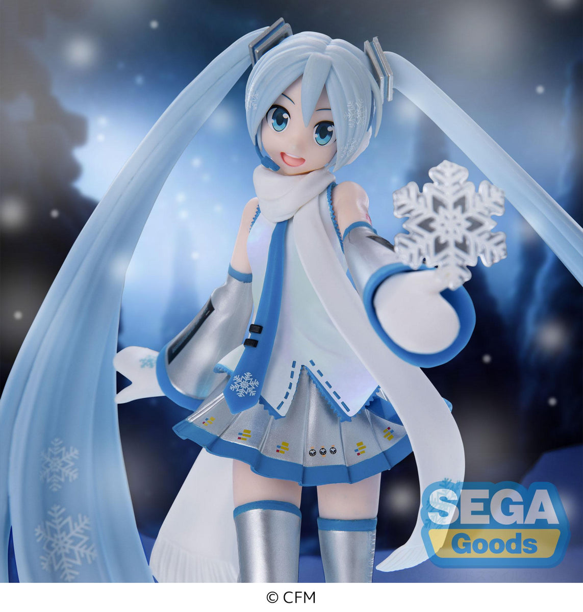 Hatsune Miku: LUMINASTA FIGURE - Snow Miku Sky Town Ver – MegaCulture
