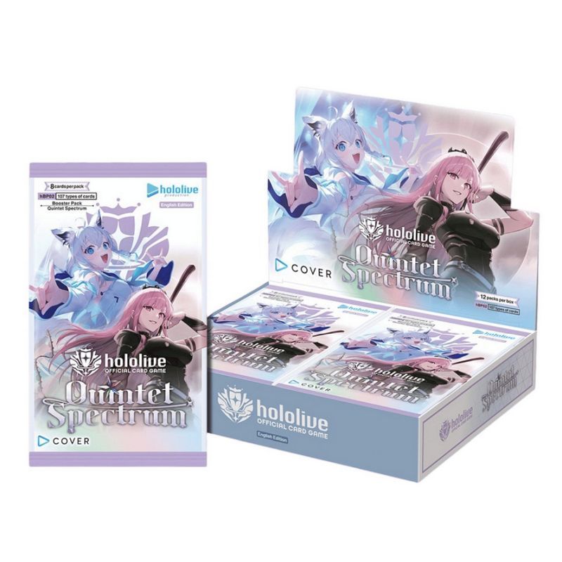 Hololive Official Card Game: BOOSTER PACK - Quintet Spectrum – MegaCulture