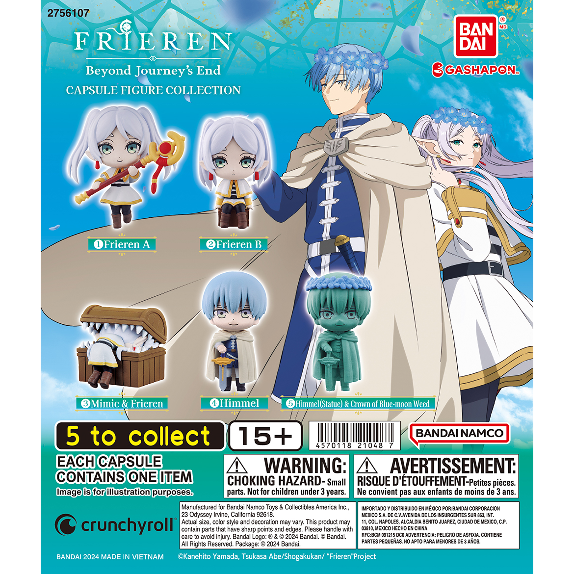 Frieren Beyond Journey's End: CAPSULE FIGURE COLLECTION BLIND BAG - Ga ...