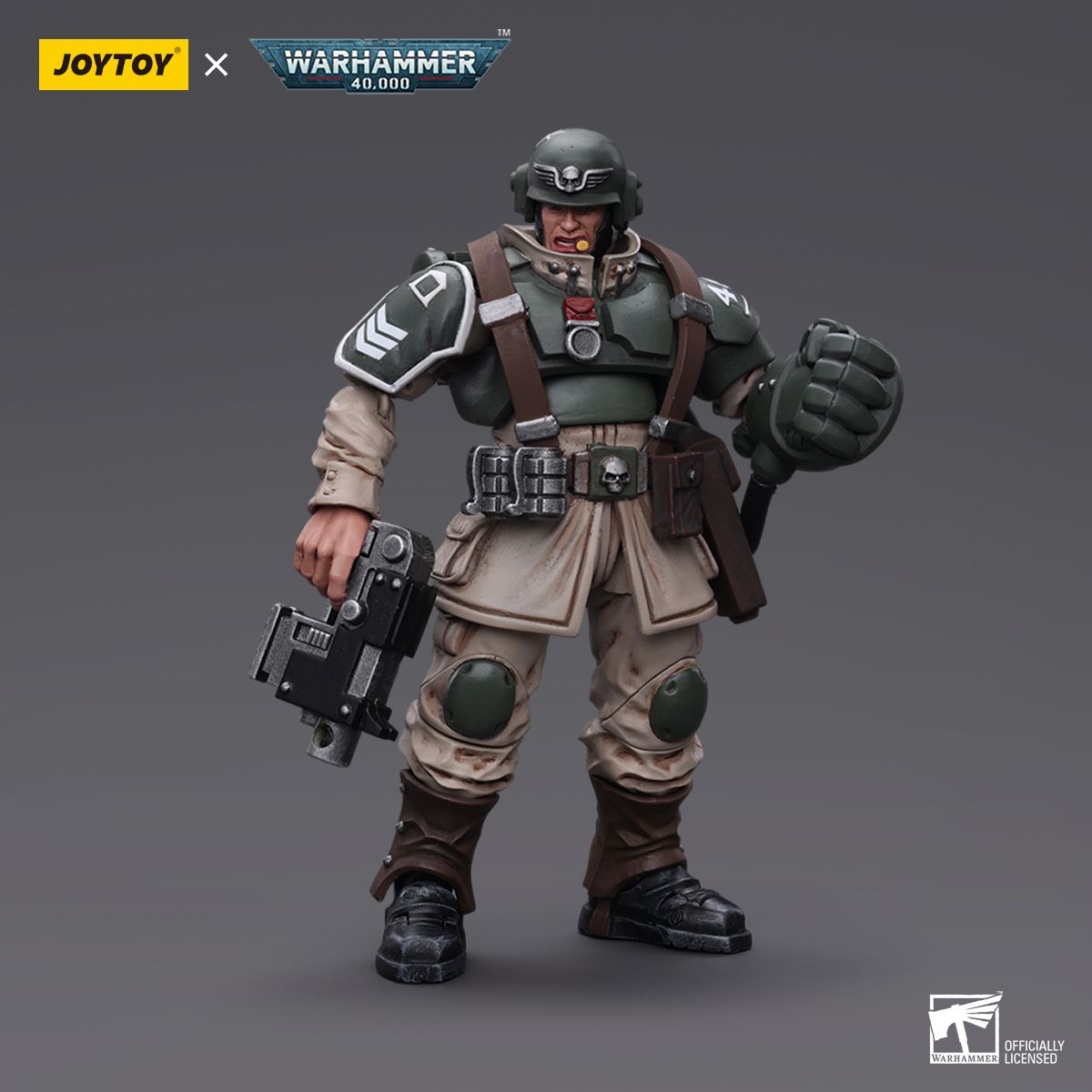 Warhammer Collectibles: 1/18 Scale Astra Militarum Cadian Command Squa ...