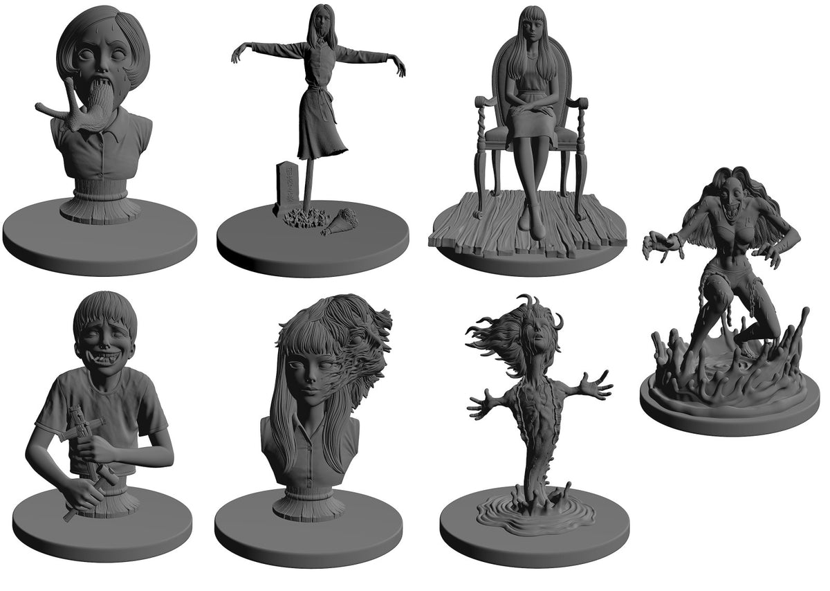 Junji Ito Collection: POCKET CURSE BLIND BOX - Series 2 – MegaCulture