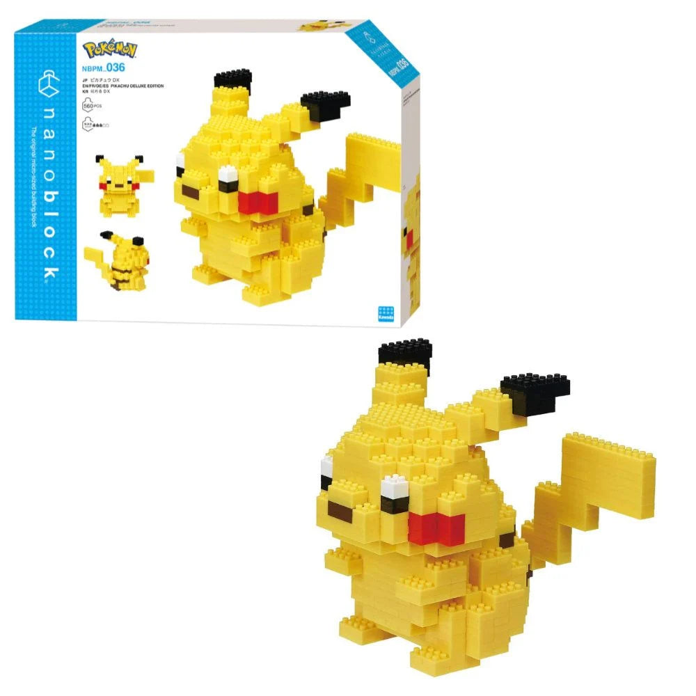 Nanoblock x Pokémon Pikachu Deluxe Edition – MegaCulture