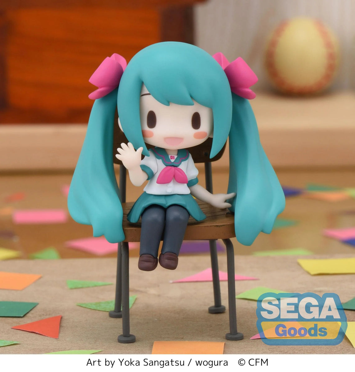 Vocaloid Characters: MINI PERCHING FIGURE - Hatsune Miku (16th Anniver ...