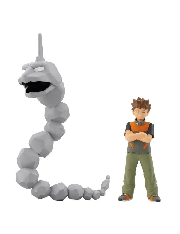 POKEMON SCALE WORLD Kanto Region TAKESHI & IWARK (Brock and Onix ...