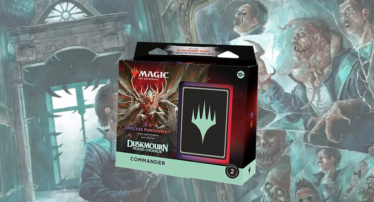 Magic The Gathering: DUSKMOURN HOUSE OF HORROR - Commander Deck ...