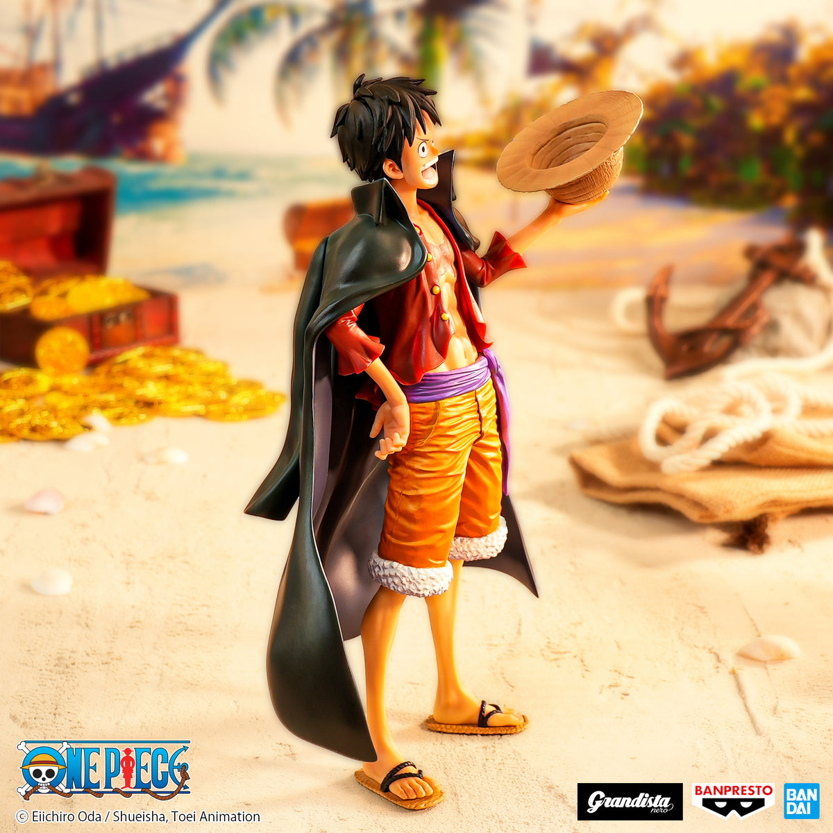 One Piece GRANDISTA NERO Monkey. D. Luffy #2 – MegaCulture