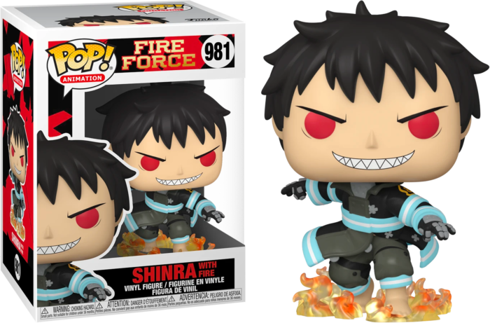 Fire Force - Shinra with Fire Pop! Vinyl Figure – MegaCulture