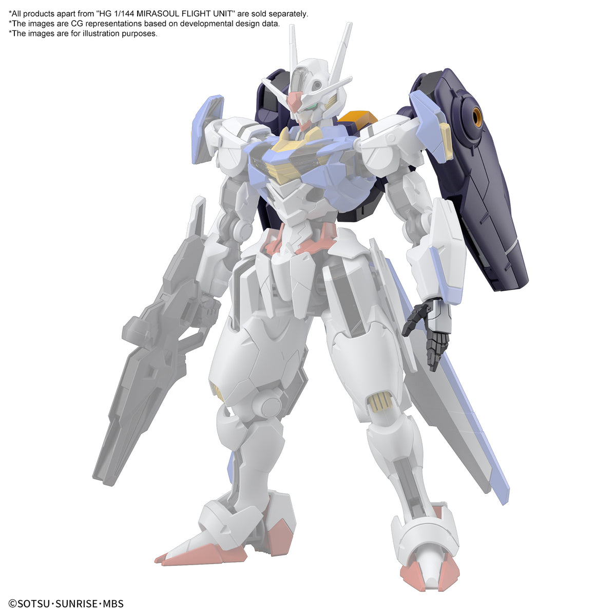 HG 1/144 MIRASOUL FLIGHT UNIT – MegaCulture