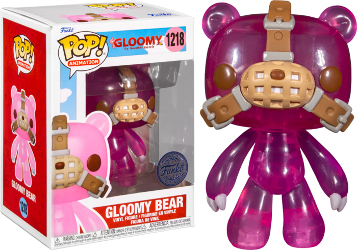 Mori Chack - Gloomy Bear Translucent Pop! Vinyl Figure – MegaCulture