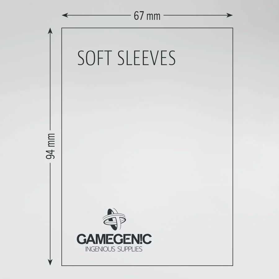 Gamegenic 100ct Soft Sleeves – MegaCulture