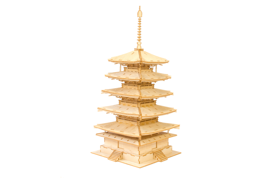 Five - Story Pagoda Puzzle - Ki Gu Mi - Wooden Art – MegaCulture
