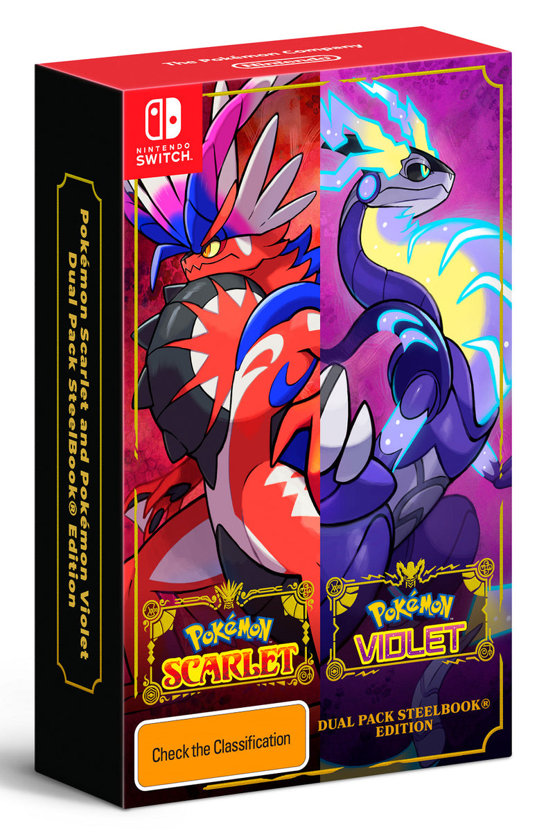 SWI Pokemon Scarlet & Pokemon Violet Dual Pack – MegaCulture